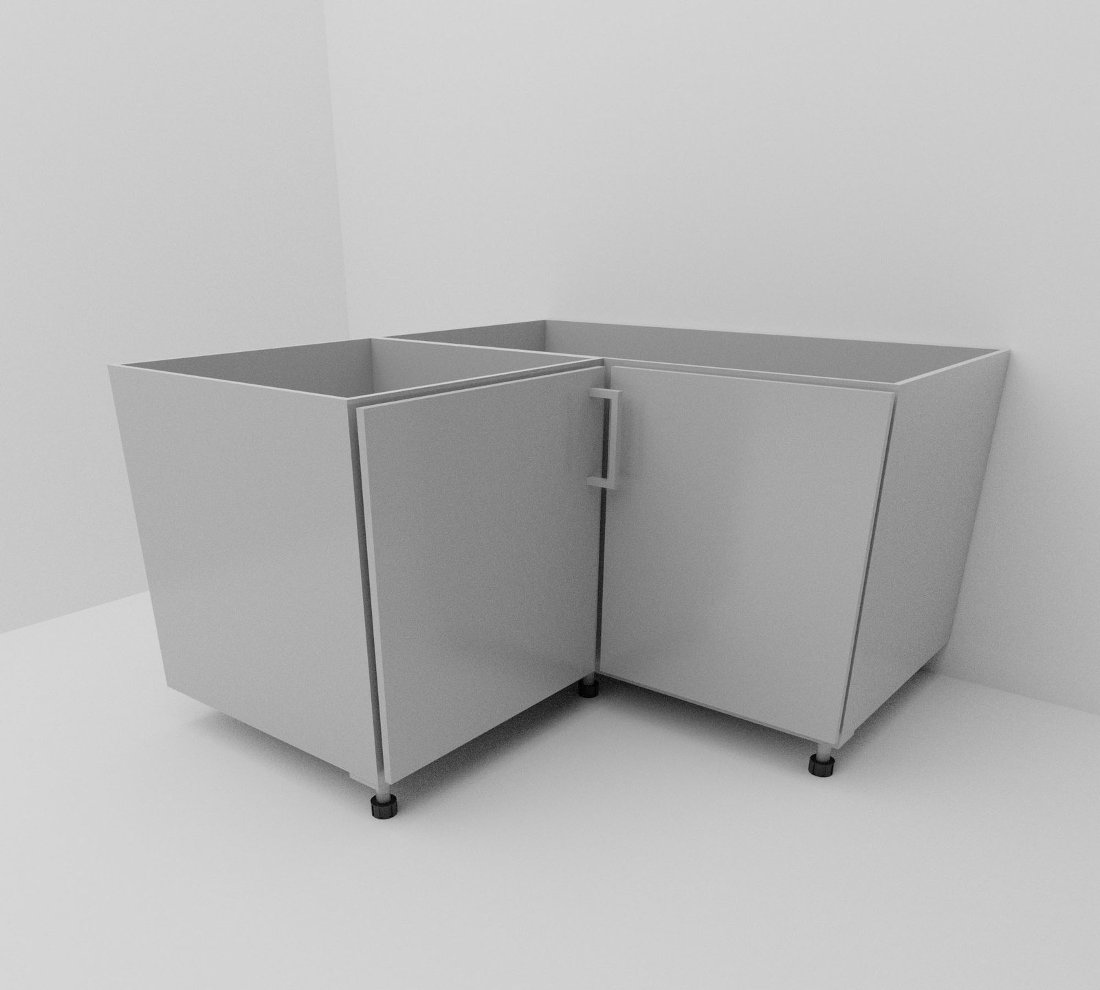 Corner Base - Steel Store