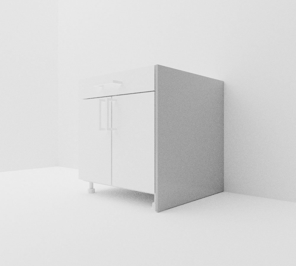 BASE AND TALL END PANEL 1" Thick - Steel Store